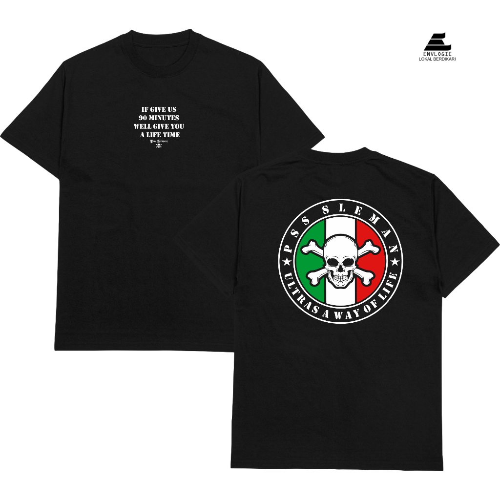 Jual kaos pss sleman ultras a way of life | envlogie | Shopee Indonesia