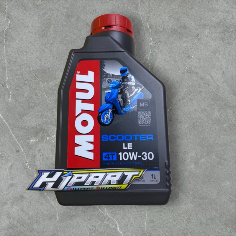 Jual Motul 4T Scooter LE 10W-30 1L - Oli Motor Matic/Metik 100% Original MOTUL SCOOTER LE 10W30 ...