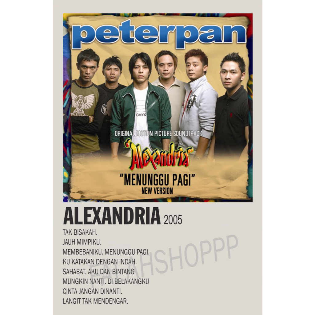 Jual Poster Album Alexandria - Peterpan | Shopee Indonesia