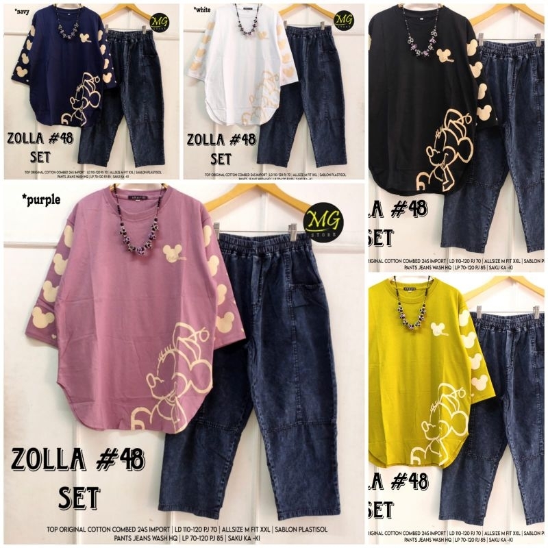 Jual ZOLLA SET#48 by MG STORE | Shopee Indonesia