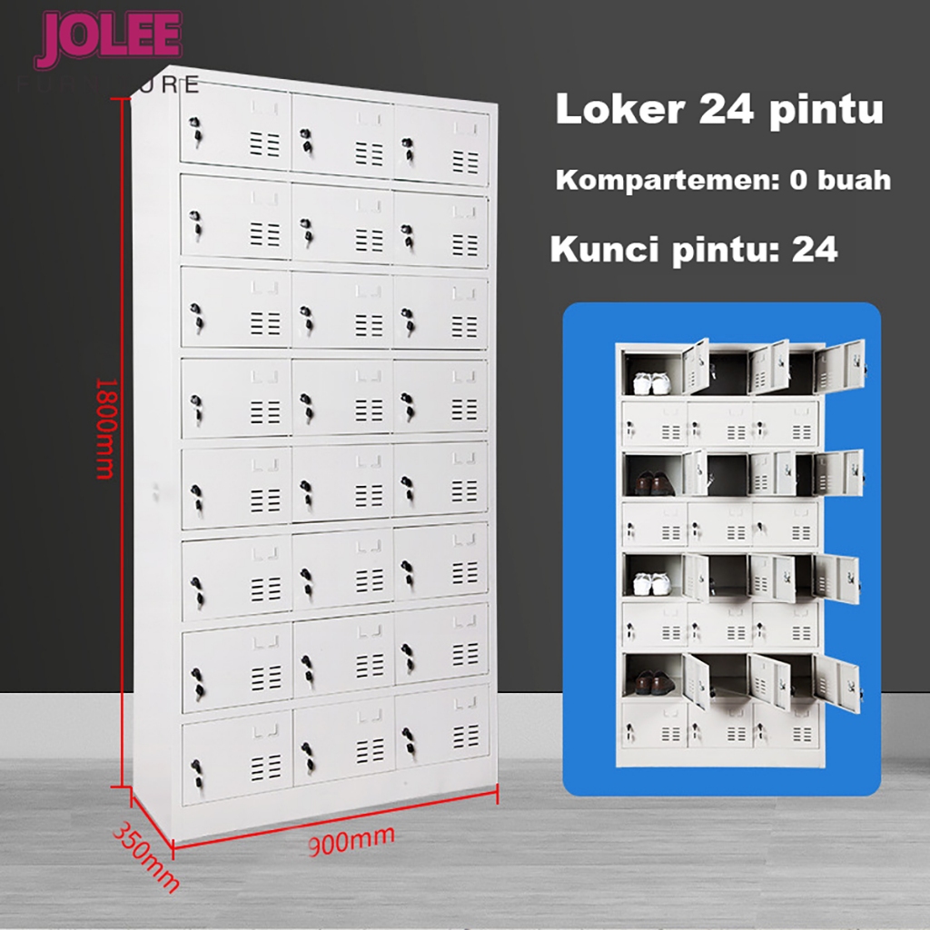 Jual JF-Locker Besi/Loker Besi Lemari Besi Furnibest Lemari arsip ...