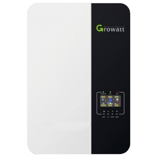Jual Inverter Hybrid Off Grid Growatt 5000W SPF 5000 ES Solar Charge | Shopee Indonesia