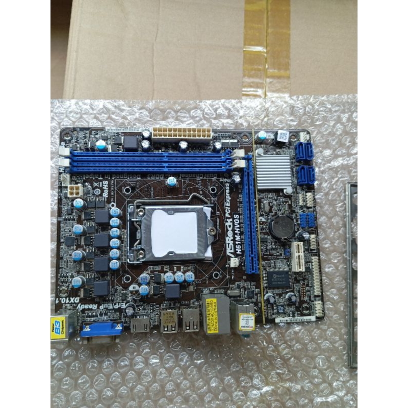 Jual Mainboard H61 Asrock LGA 1155 DDR3 Ivy bridge | Shopee Indonesia