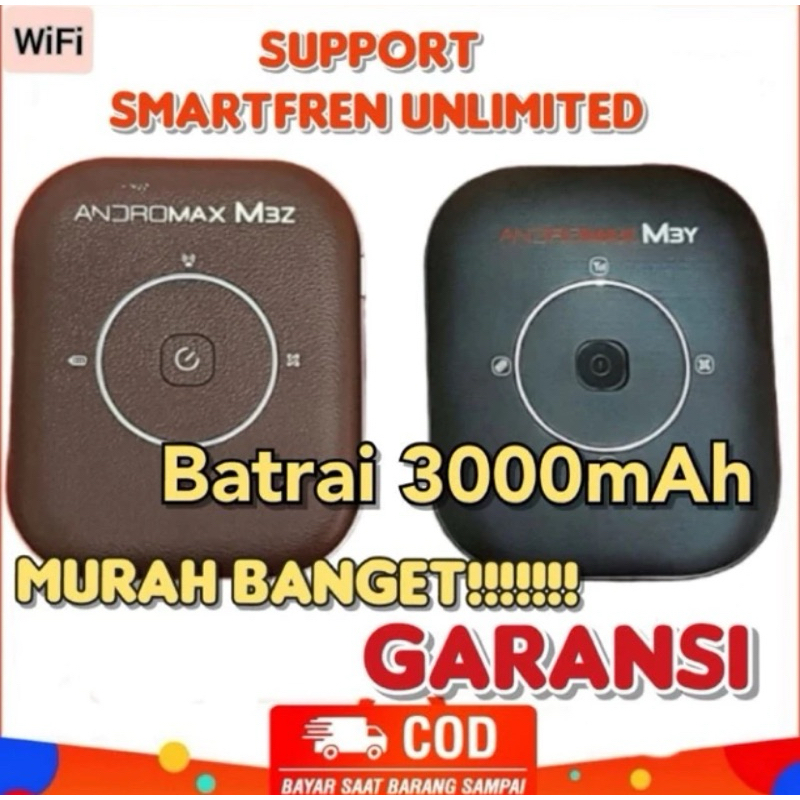 Jual Modem Wifi Andromax Smartfren unlimited M3Z M3Y M2Y Bisa Smartfren ...