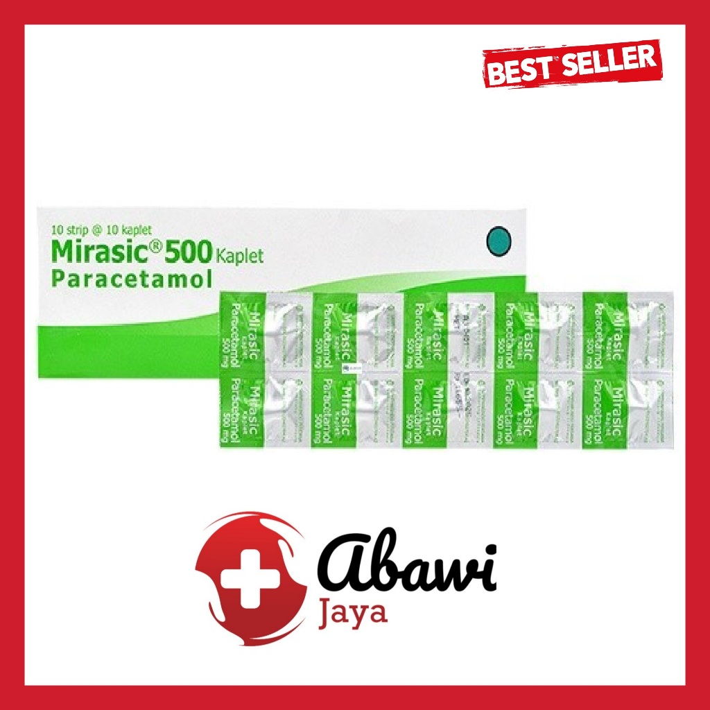 Jual [AB] Mirasic 500 mg 10 Kaplet - Pereda Demam dan Nyeri | Shopee ...