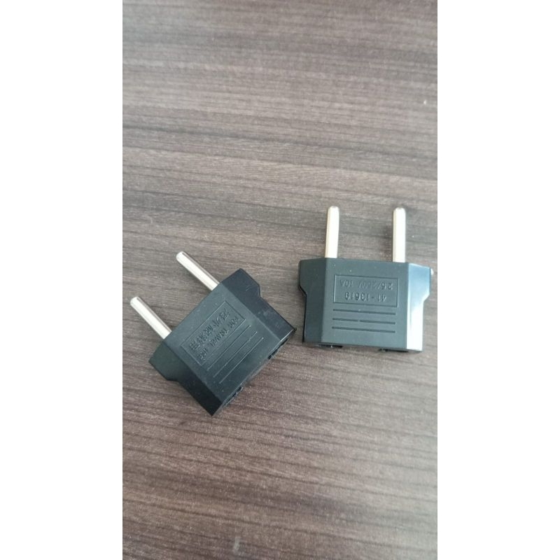 Jual STEKER/ADAPTER/ SAMBUNGAN ADAPTOR ( pipih ke bulat) | Shopee Indonesia