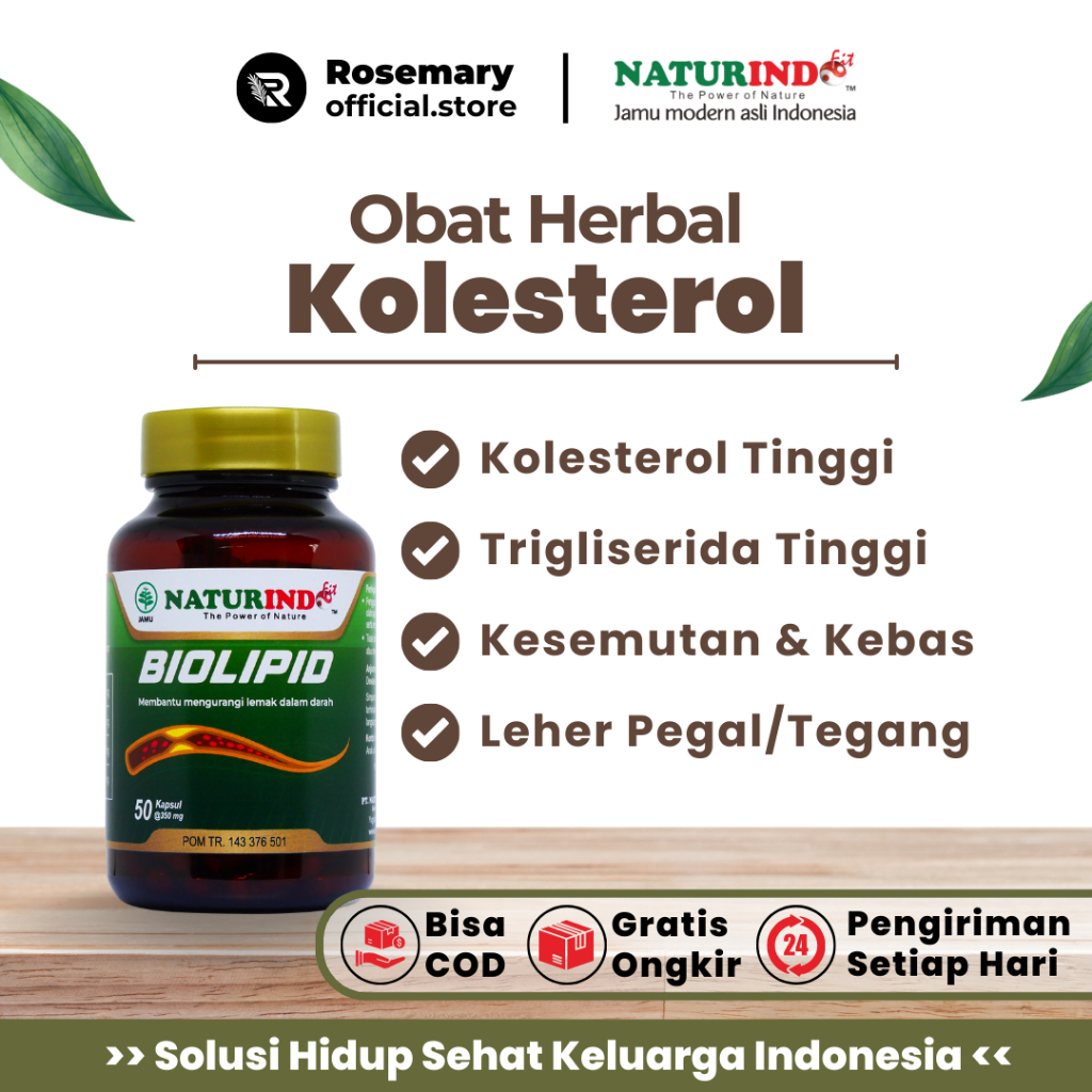 Jual Obat Herbal Kolesterol Kolestrol Asam Urat Darah Tinggi Biolipid ...