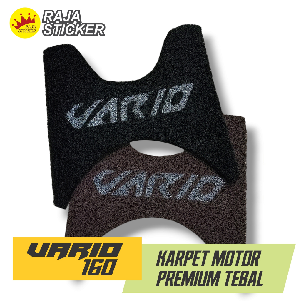 Jual Karpet Motor Vario 160 Pijakan Kaki Honda Vario Karpet Bihun Tebal | Shopee Indonesia
