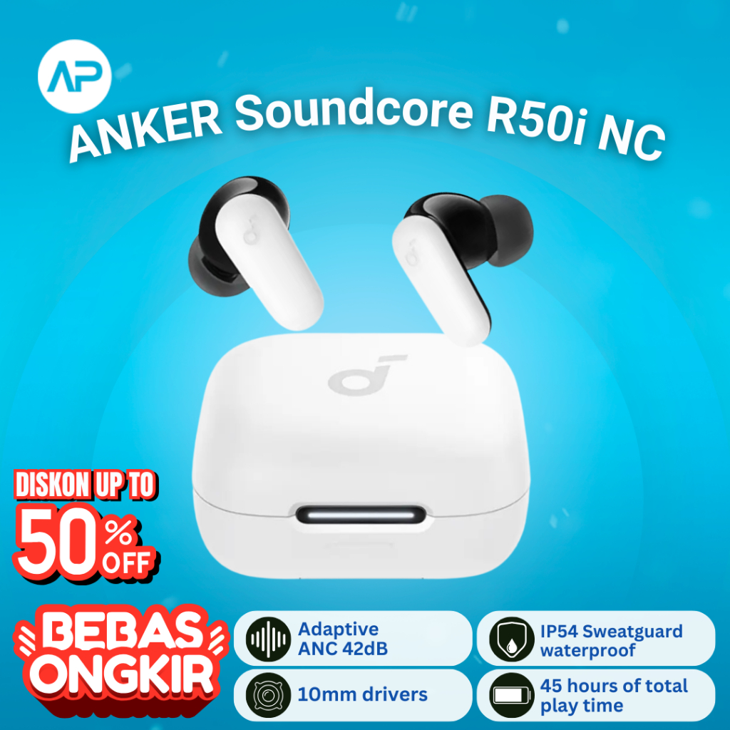Jual ANKER Soundcore TWS R50i NC / P40i / Q20i Earbuds, Headset ...