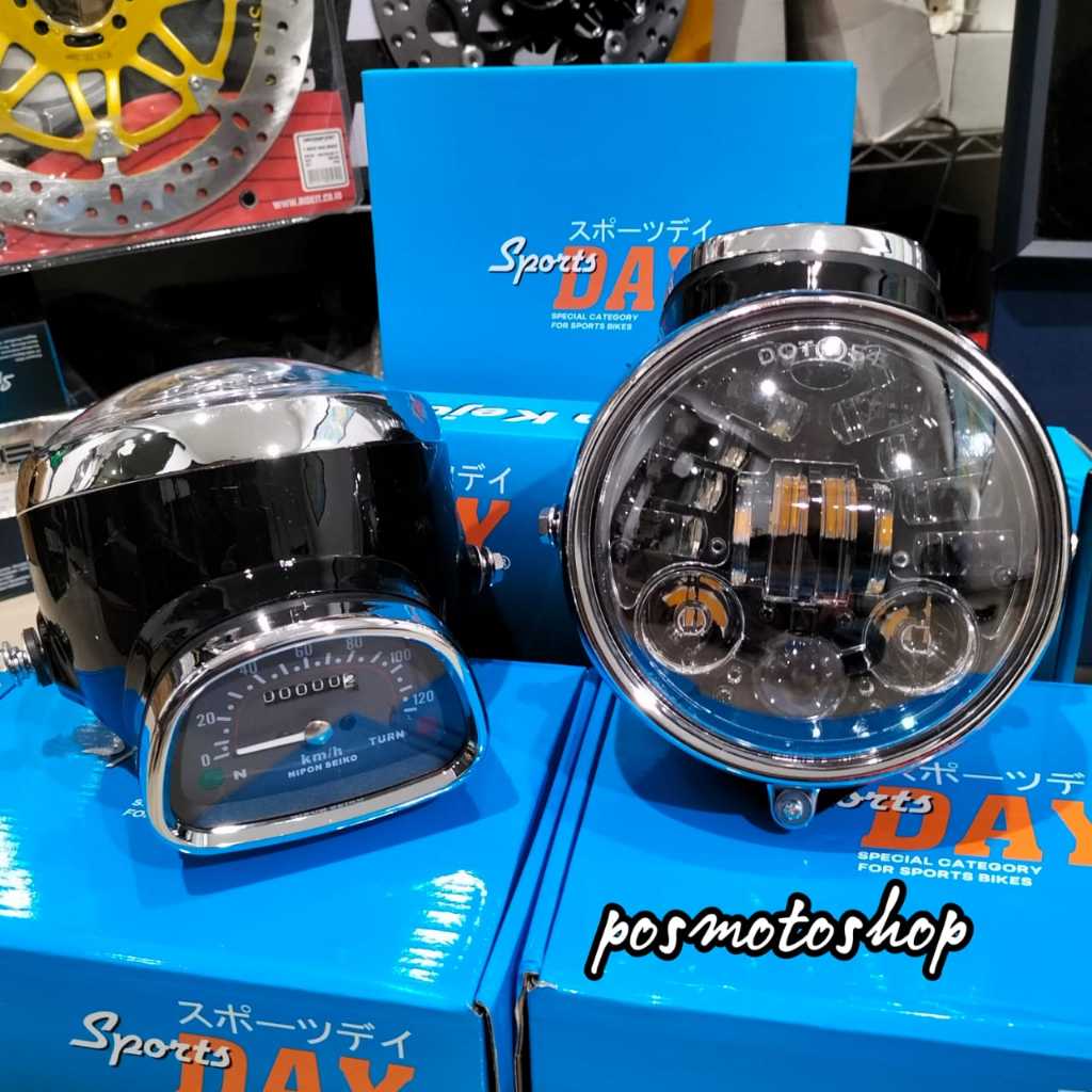 Jual Batok CD 90 DAY Set Speedo Fungsi Set Daymaker 5.75 inch Merk DAY ...
