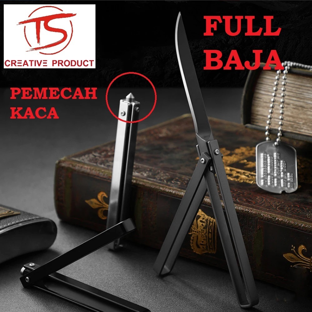 Jual PISAU PEMECAH KACA, PISAU DAPUR PISAU DAGING PISAU LIPAT 360 PISAU ...