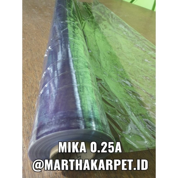 Jual Plastik Mika, 0,5mx1.37, pvc taplak meja bening lentur, lemas 0.25a mm | Shopee Indonesia