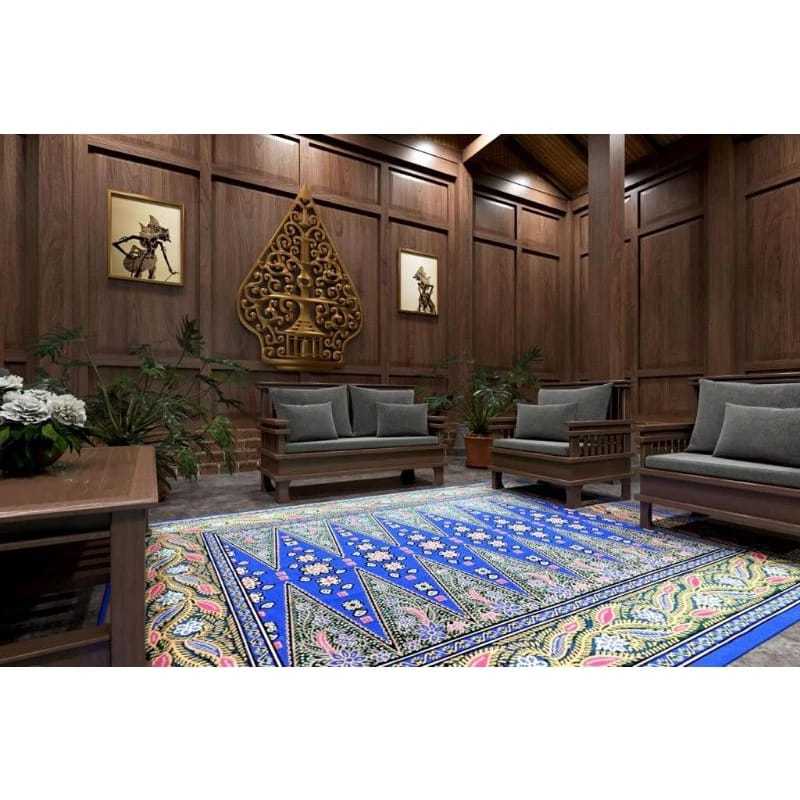 Jual KARPET LANTAI TURKI OSTRICH BATIK JUMBO UKURAN 240cm X 205cm ...