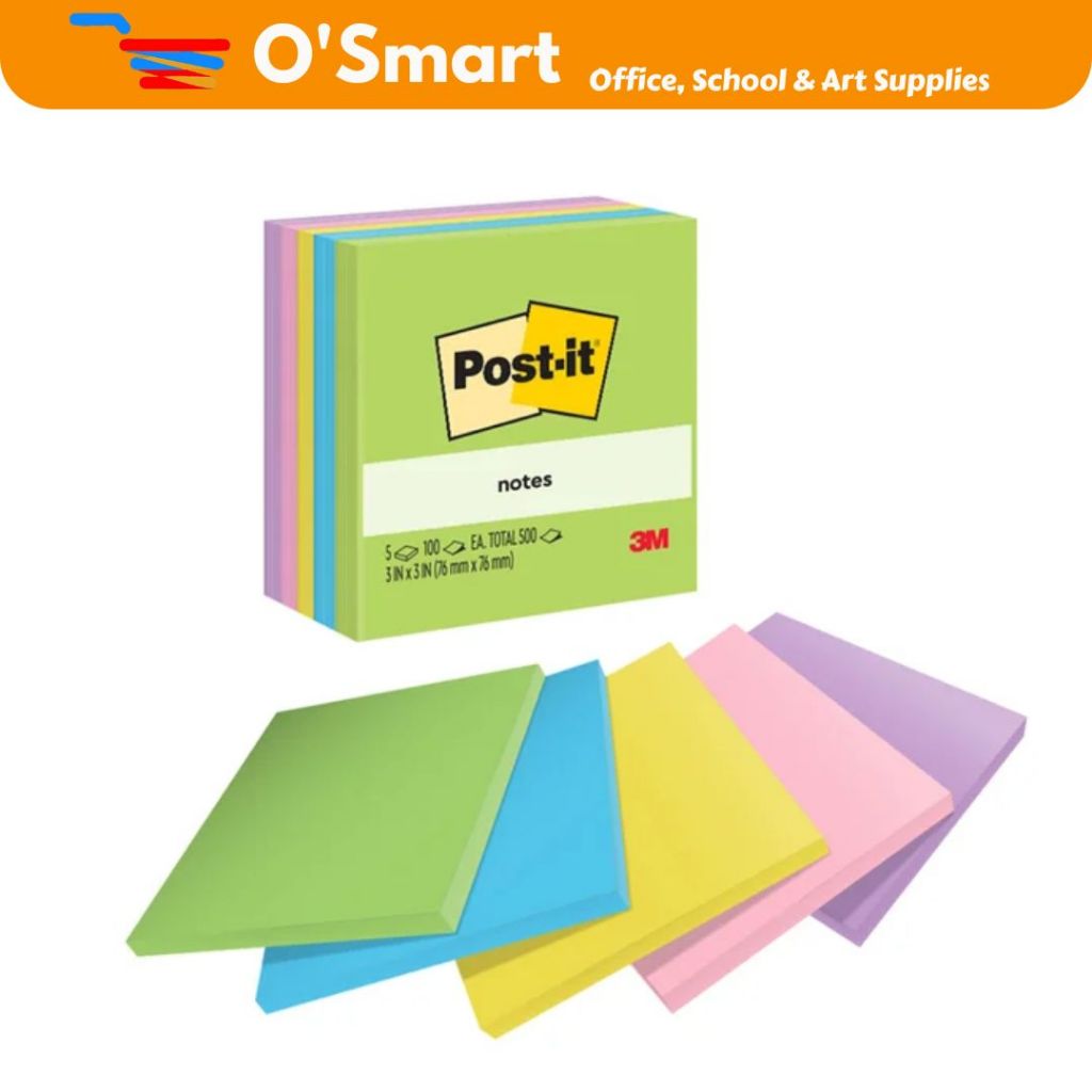 Jual 3M POST IT Sticky Note Post It 3M 654 | Shopee Indonesia