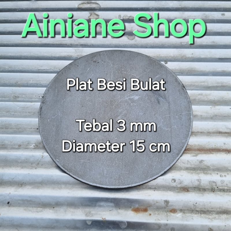 Jual Besi Plat 3 mm Diameter 150 mm | Shopee Indonesia