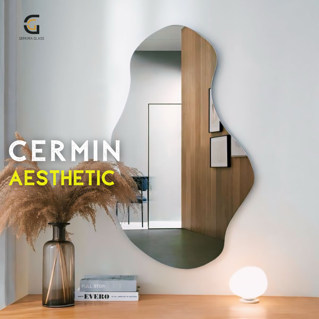 Jual Cermin Aesthetic Dinding (Free Packing Kayu) Cermin Dinding ...