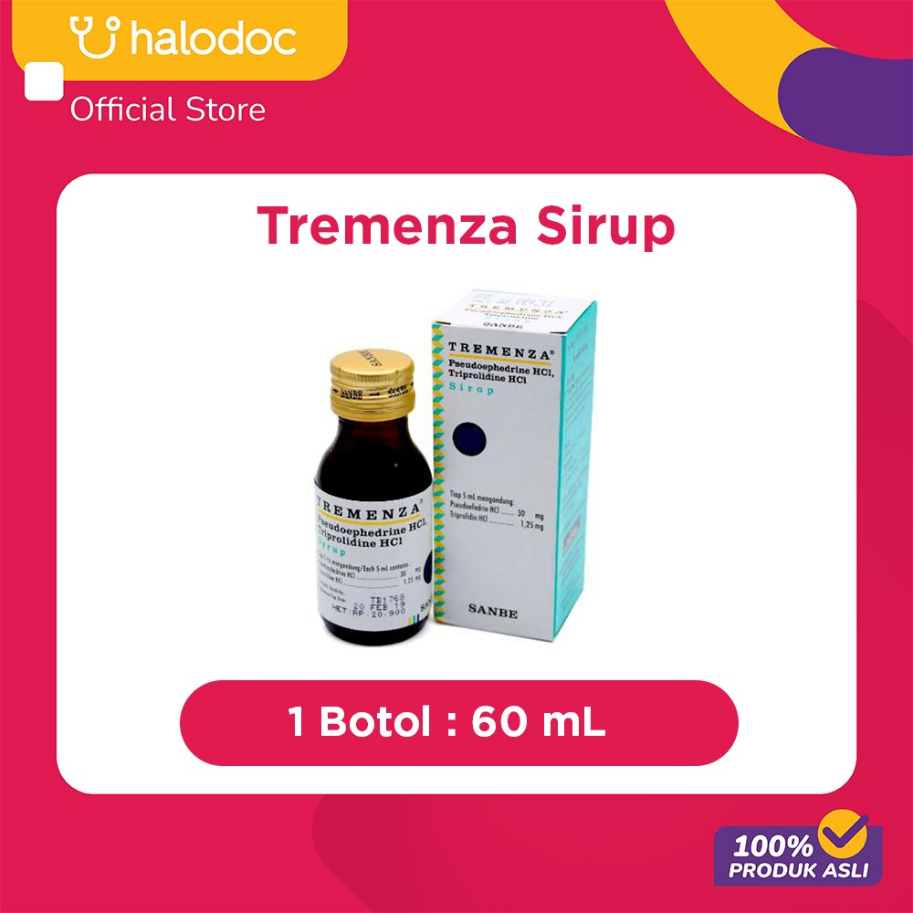 Jual Tremenza Sirup 60 ml | Shopee Indonesia