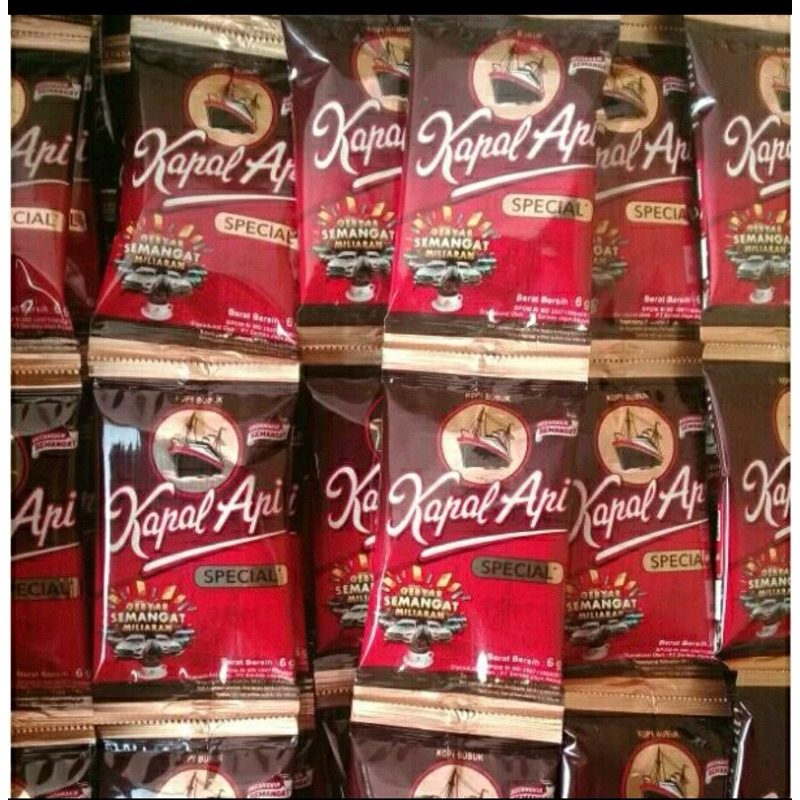 Jual Kapal Api mini 5 Renteng 50 pcs ( per 1 pcs 6 gram) | Shopee Indonesia