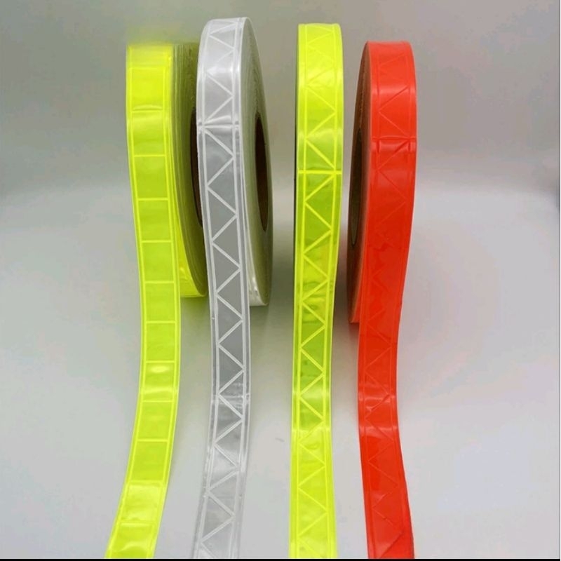 Jual scotlight pita reflektor pvc lebar 2,5cm | Shopee Indonesia
