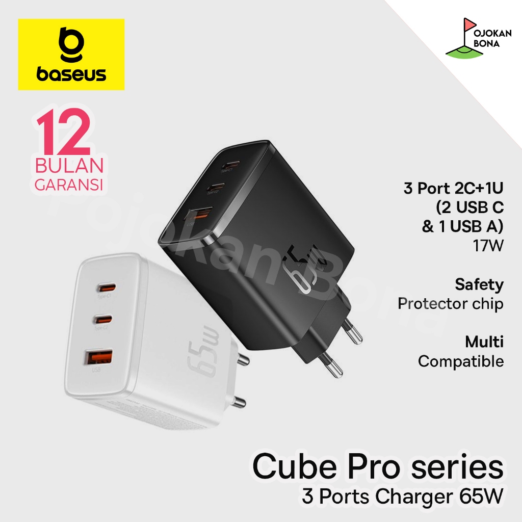 Jual Baseus Adapter Cube Pro Fast Charging 2C+U 65W Kepala Charger ... Jual Baseus Adapter Cube Pro Fast Charging 2C+U 65W Kepala Charger ...