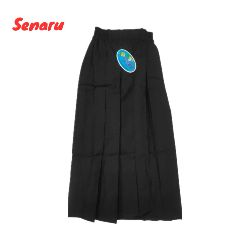Jual Seragam Sekolah Rok Rempel Panjang Hitam Merek Seragam | Shopee Indonesia