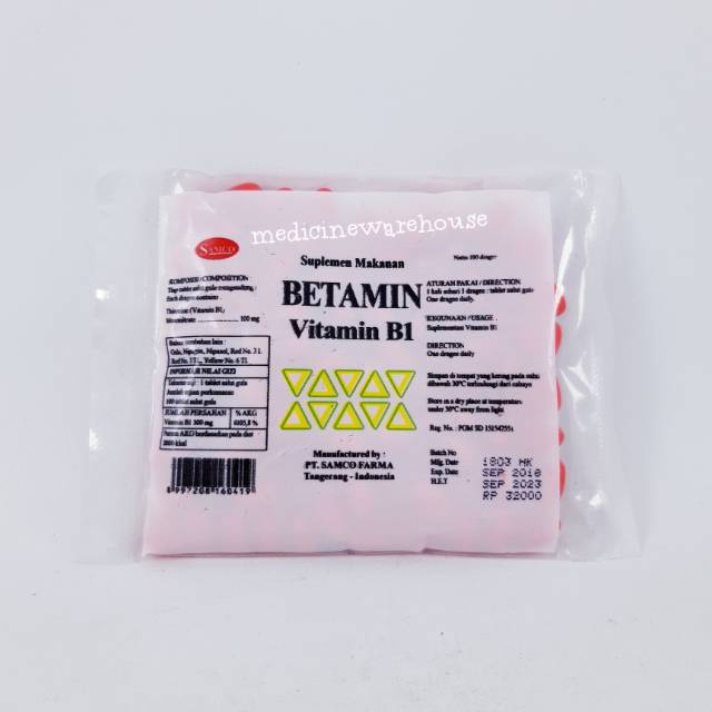 Jual vitamin betamin sachet | Shopee Indonesia