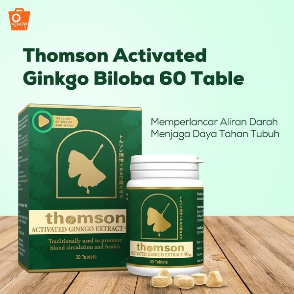 Jual Thomson Activated Ginkgo Extract (120 + 30) | Shopee Indonesia