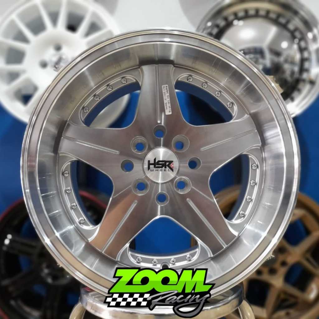 Jual Velg Mobil Model Celong HSR ANAMBAS Ring 15 Lebar 7/85 Et 35/25 Pcd 4x100/114,3 Silver ...
