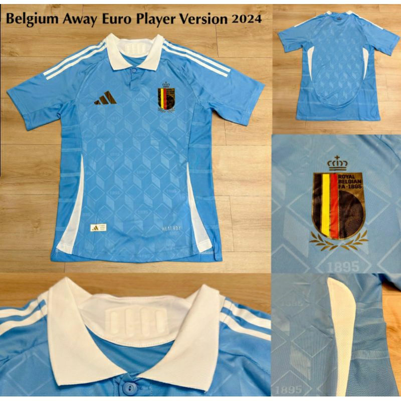Jual Jersey Belgia Away Player Issue 2024 | Shopee Indonesia