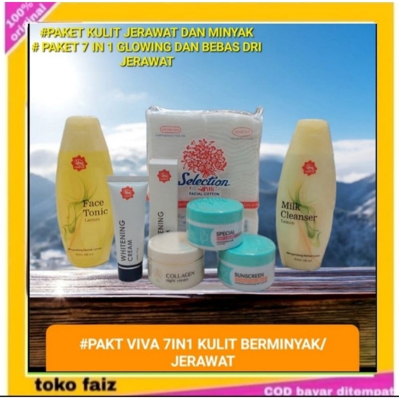 Jual PROMO Viva Paket Anti Flek Hitam Paket Viva 2 / 3 / 4 (Special Day ...