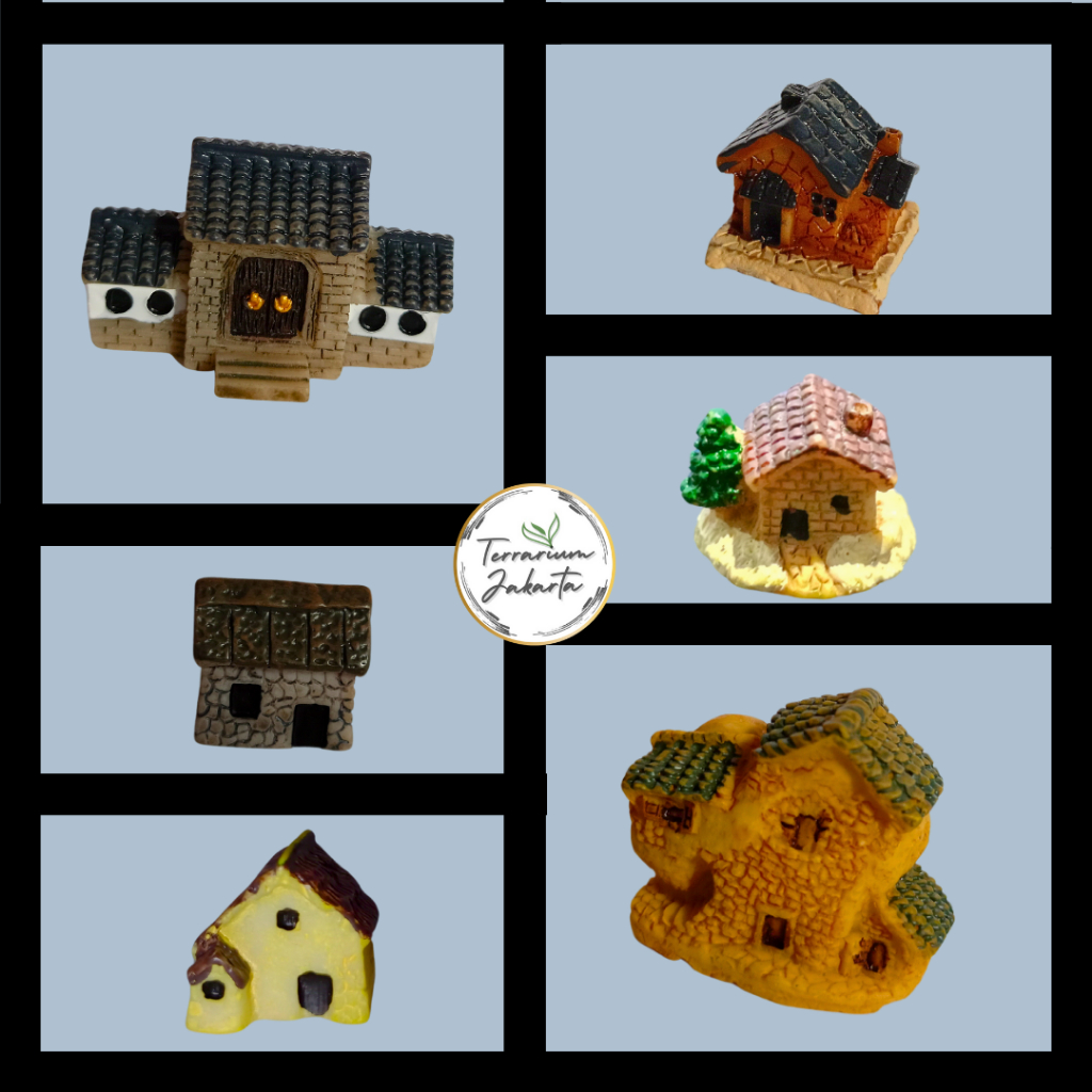 Jual Miniatur rumah - house miniature| gerbang kuno| rumah mini ...