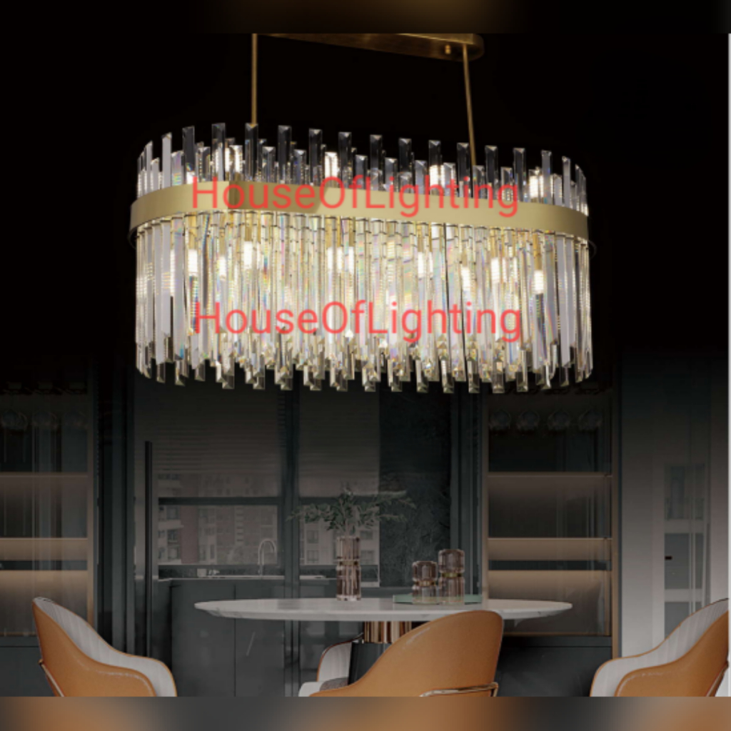 Jual SL2033-900X400 LAMPU GANTUNG KRISTAL MINIMALIS MODERN MEWAH RUANG ...