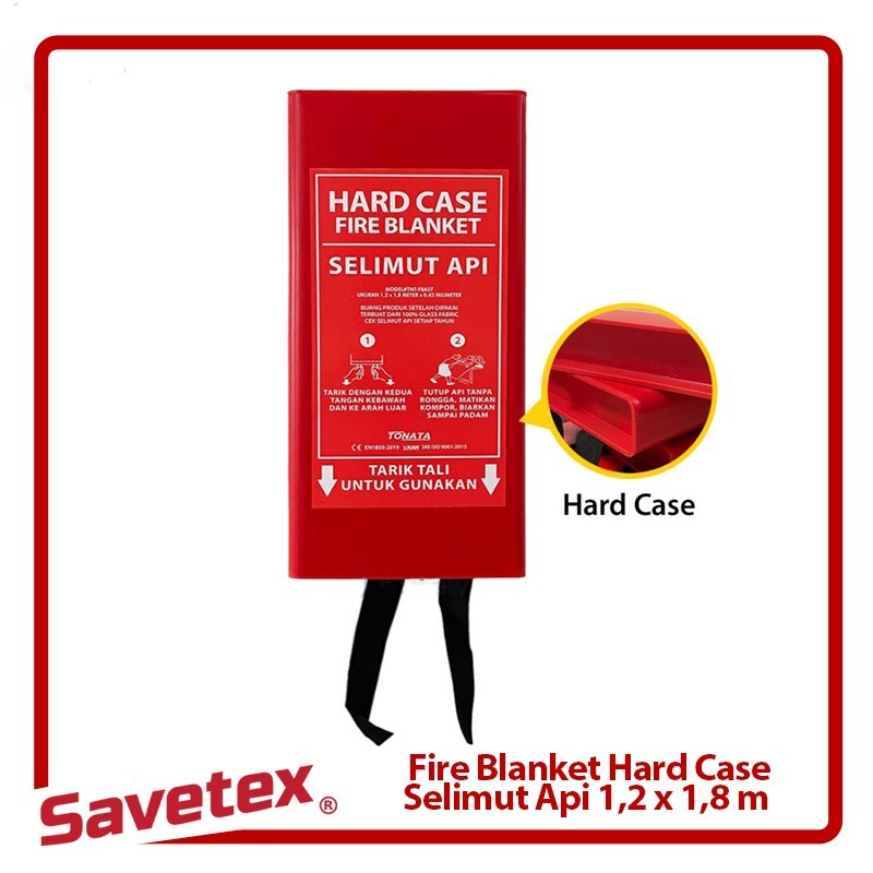 Jual Fire Blanket / Selimut Api 1,2 x 1,8 m / Hard Case | Shopee Indonesia
