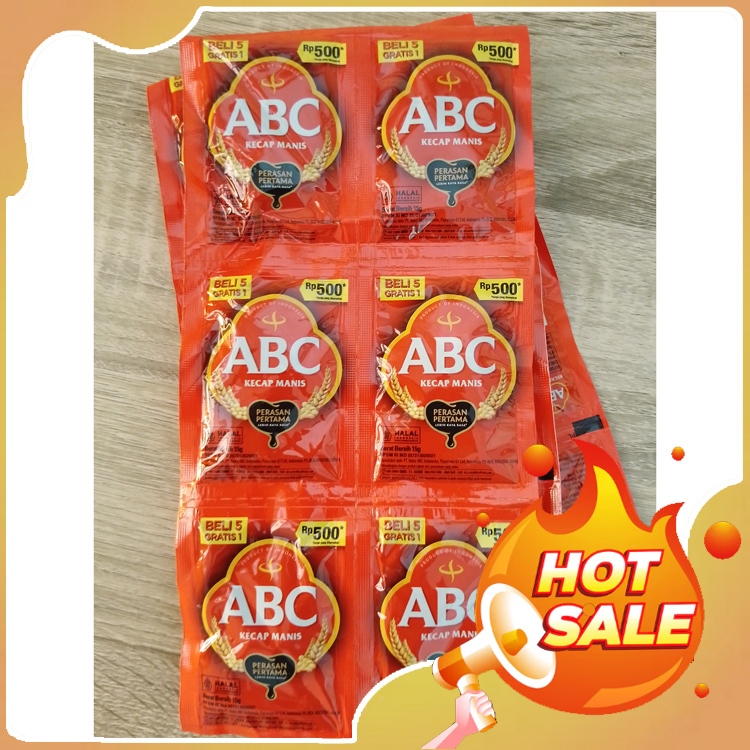 Jual Kecap Manis ABC Sachet isi 12 x 15gr | Shopee Indonesia