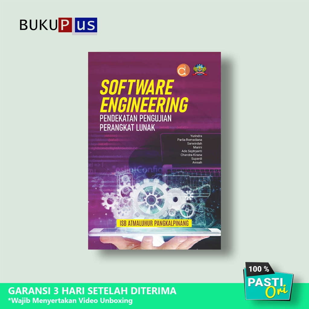 Jual Buku Software Engineering Pendekatan Pengujian Perangkat Lunak ...