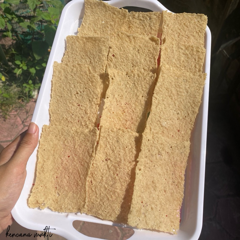 Jual [Grade A] Kerupuk Gendar / Lempeng Puli / Opak / Kerupuk Puli Khas ...