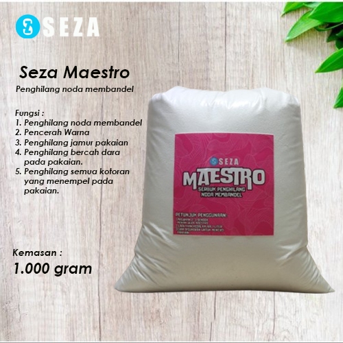 Jual SEZA MAESTRO 1KG Penghilang Noda dan Pencerah Warna Pakaian ...