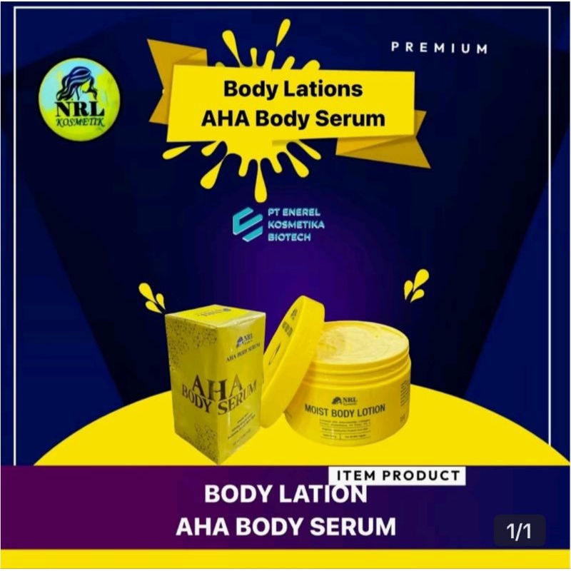 Jual PAKETAN MOIST BODY LOTION & AHA BODY SERUM MOIST SKIN WHITENING ...