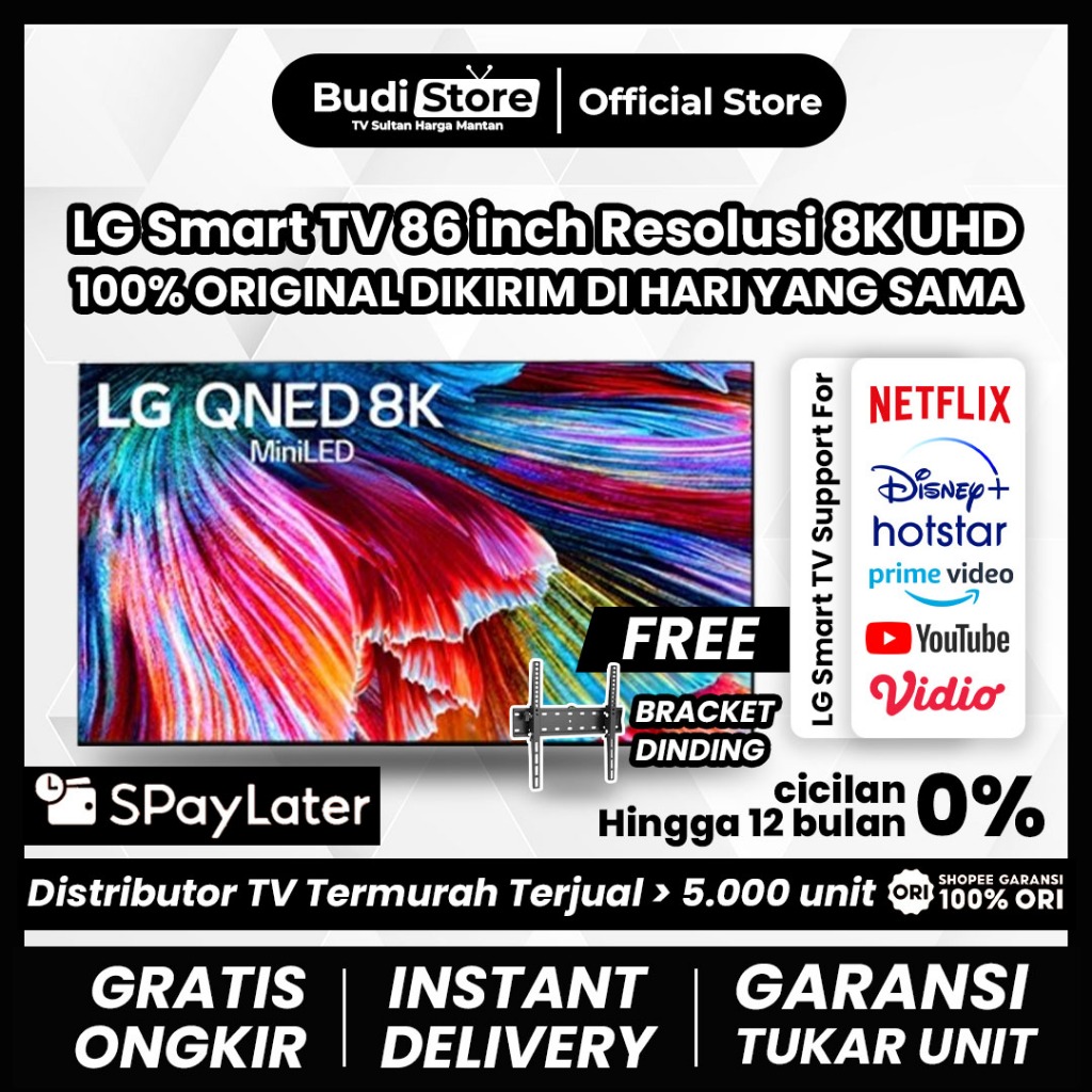 Jual LG QNED SMART 86 INCH TV 86QNED99UPA 8K UHD Quantum NanoCell 100% ...