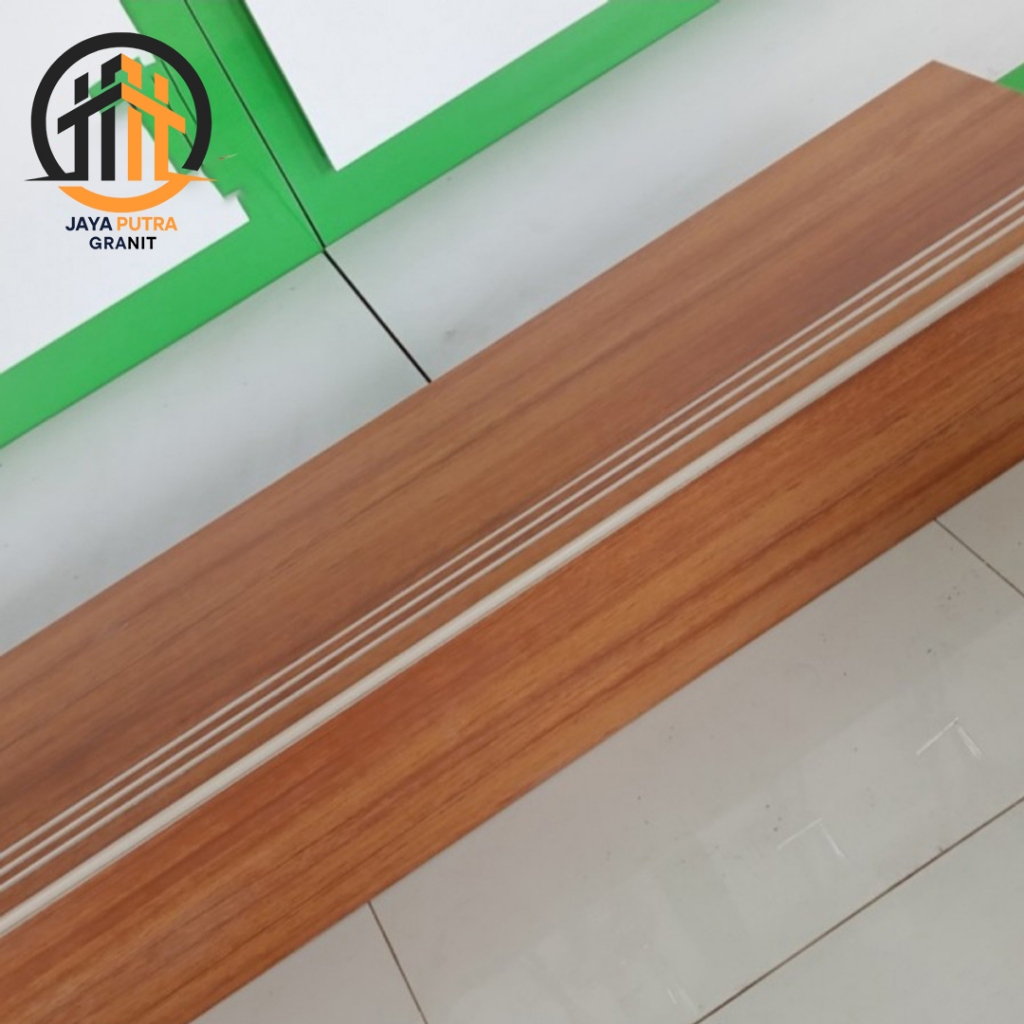 Jual Keramik Tangga Motif Kayu 30x80 20x80 30x90 20x90 Mahogany Granit ...