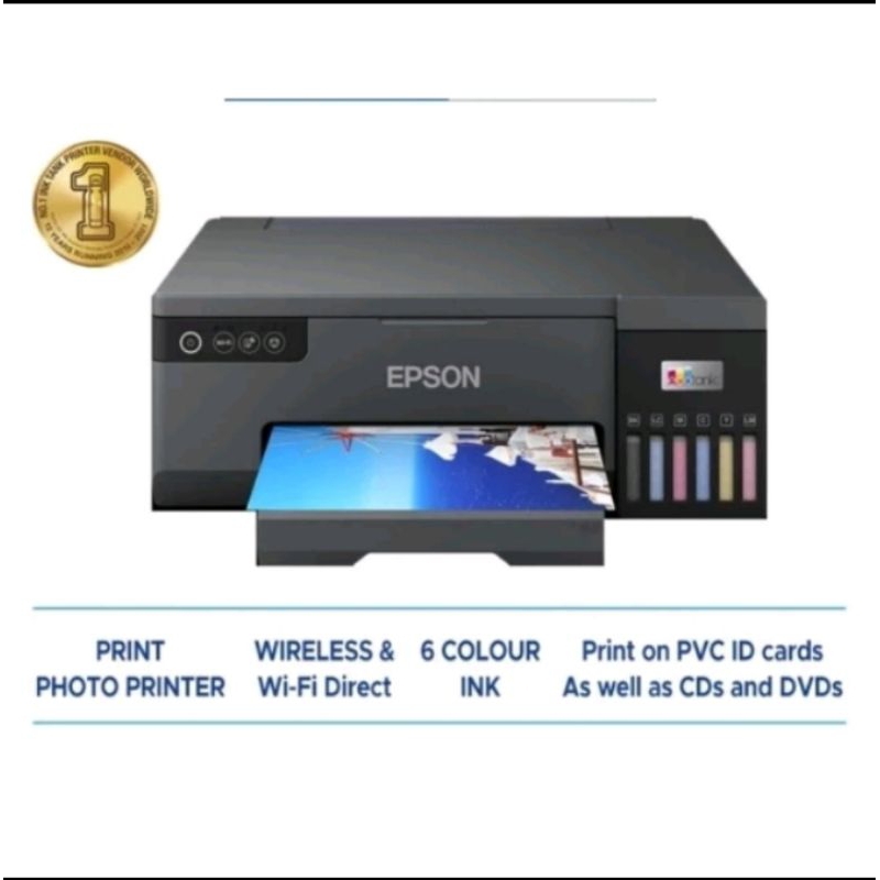 Jual Print wireless 6 warna Epson L8050 penganti dari L805 | Shopee Indonesia