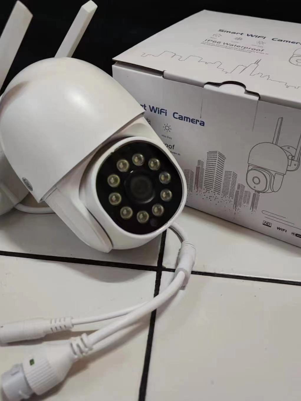 Jual CCTV IP CAM DUAL ANTENA OUTDOOR KAMERA WIFI INFRARED CAMERA V380 ...