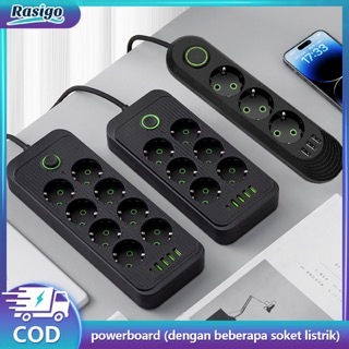 Jual Power Strip Power Socket Charger Stop terminal colokan 2500W Stop ...