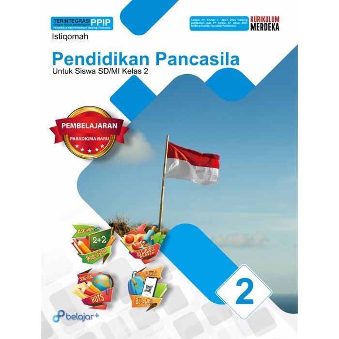 Jual Buku Pendidikan Pancasila untuk Siswa SD / MI Kelas 2 (PP) Kurikulum Merdeka | Shopee Indonesia