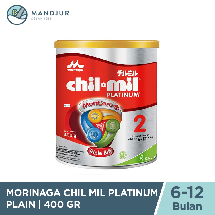 Jual Morinaga Chil Mil Platinum 400 Gr - Susu Formula Bayi Lanjutan ...