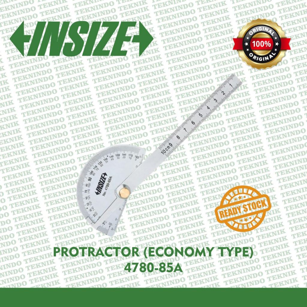 Jual Insize Protractor (Economy Type) 4780-85A Original | Shopee Indonesia