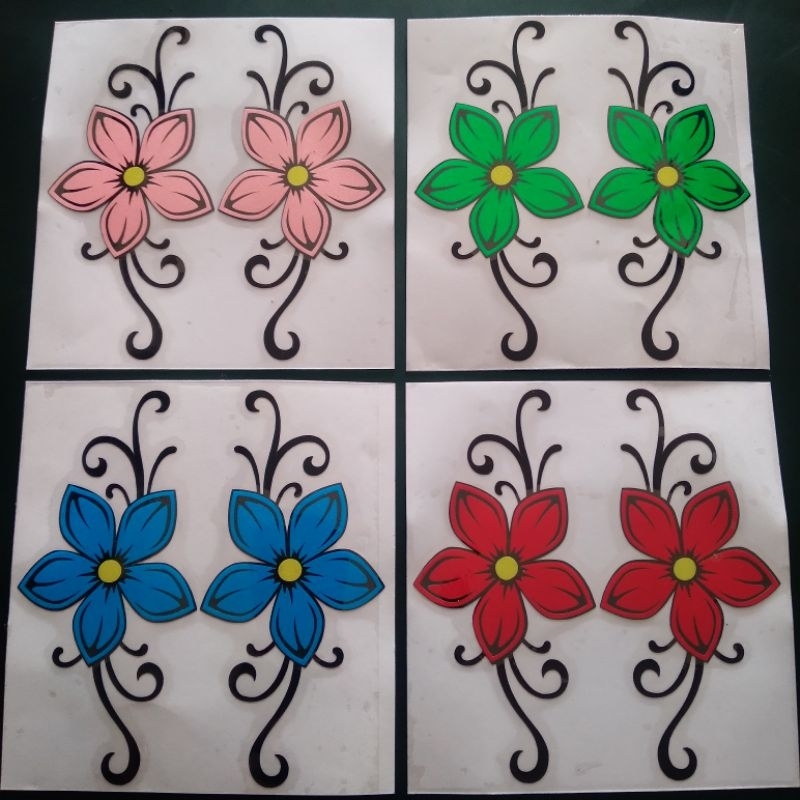 Jual Sticker BUNGA TRIBAL | Shopee Indonesia