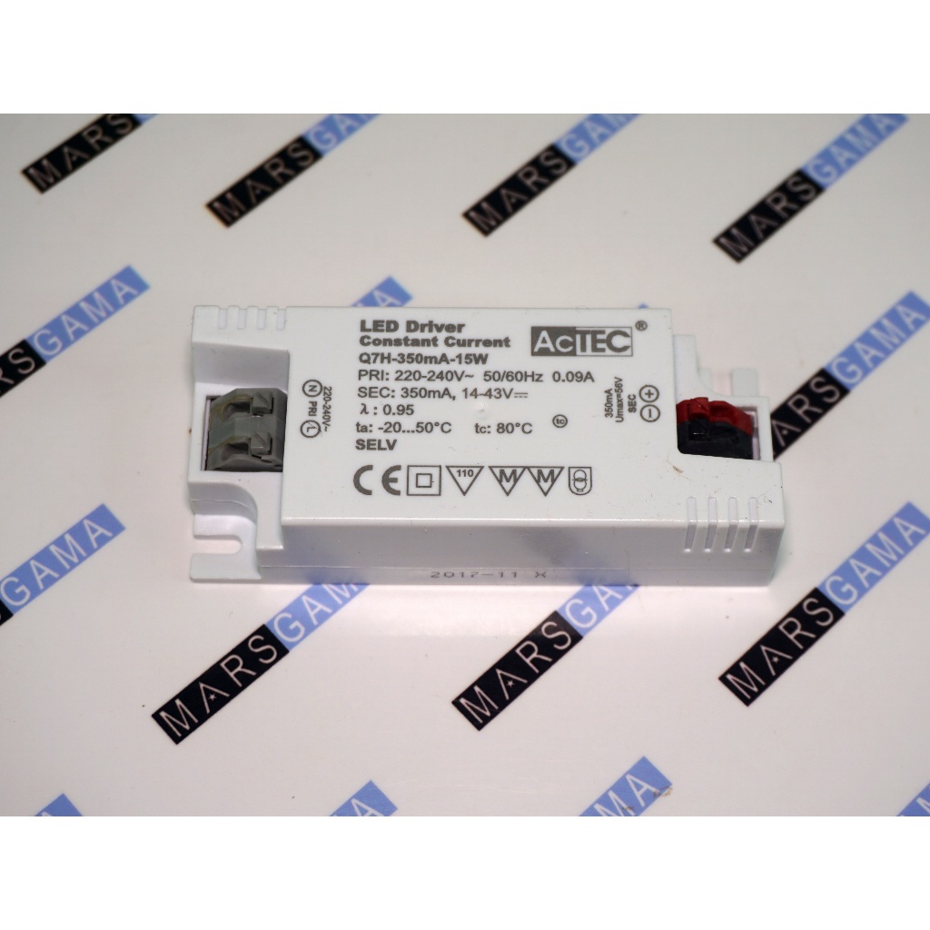 Jual ACTEC LED Driver 220v to 14v - 43v 15W Adaptor Trafo Lampu Panel ...