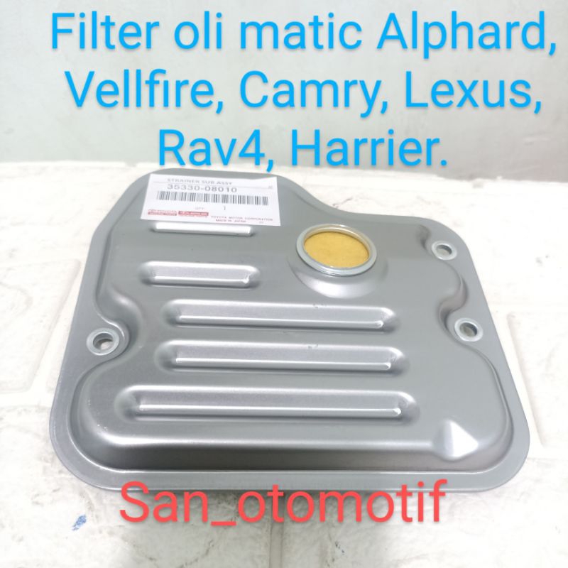 Jual Filter Oli Matic Oil stainer Toyota Camry Alphard Harrier 3.0 3 ...