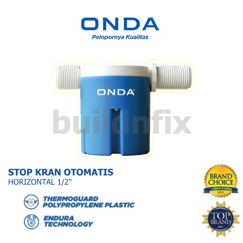 Jual ONDA STOP KRAN OTOMATIS HORIZONTAL / VERTICAL ( UK : 1/2" & 3/4 ...